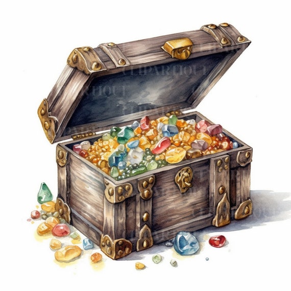 Pirate Treasure Chest Clipart Pirate Graphics Treasure Chest Clip Art