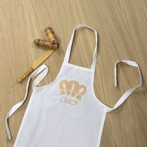 Customized Kitchen Apron for Kids, Baking Apron With Pocket, Little ...
