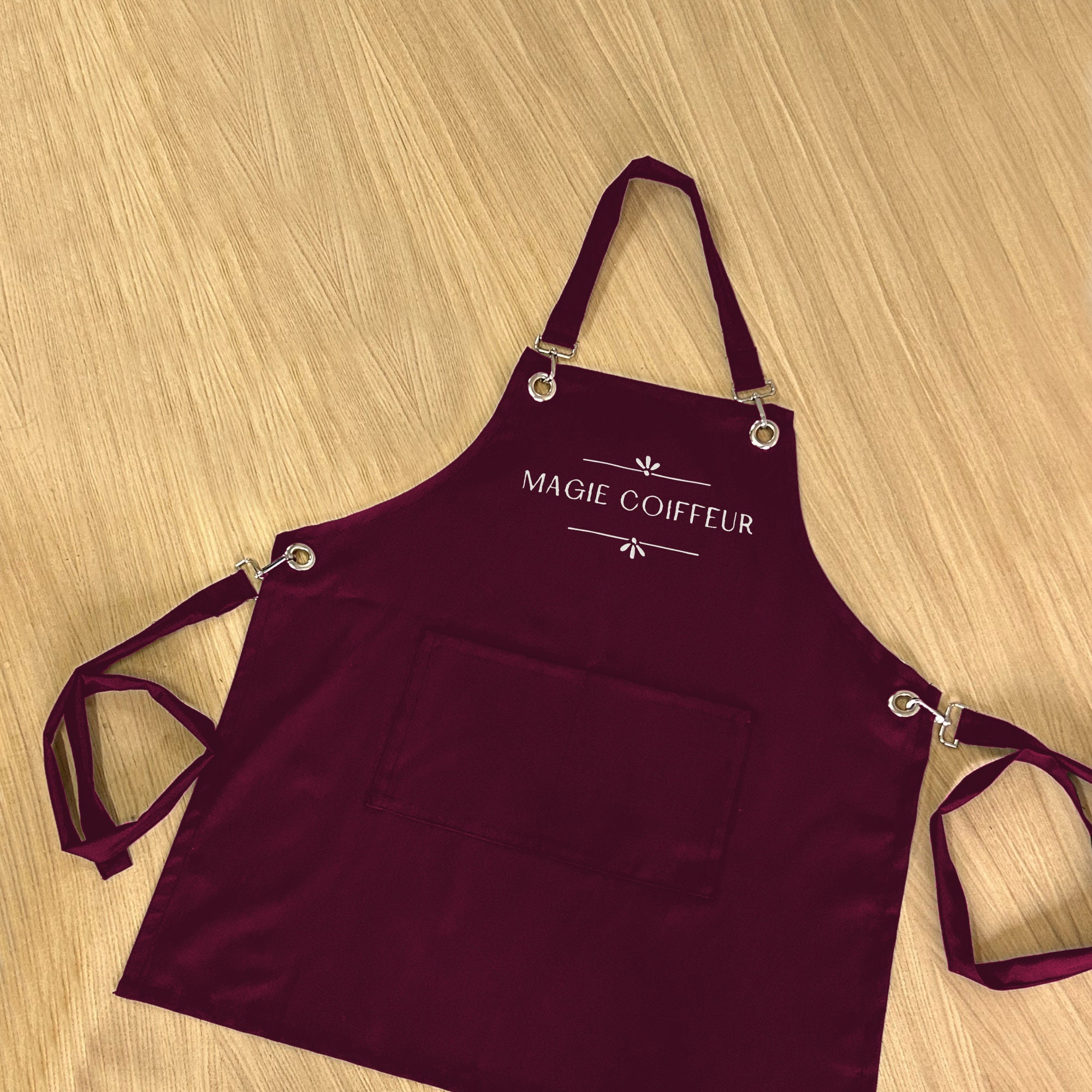 Custom Embroidered Hair Stylist Apron for Women, Haircut Apron With ...