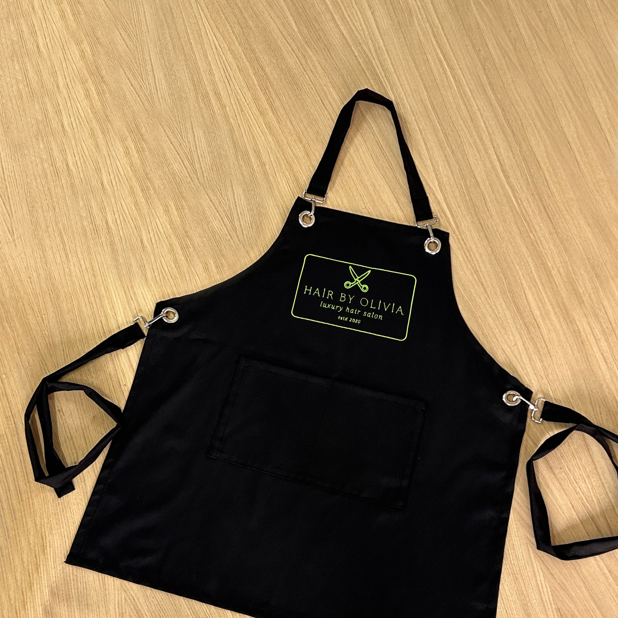 Custom Embroidered Hair Stylist Apron for Women, Haircut Apron With ...