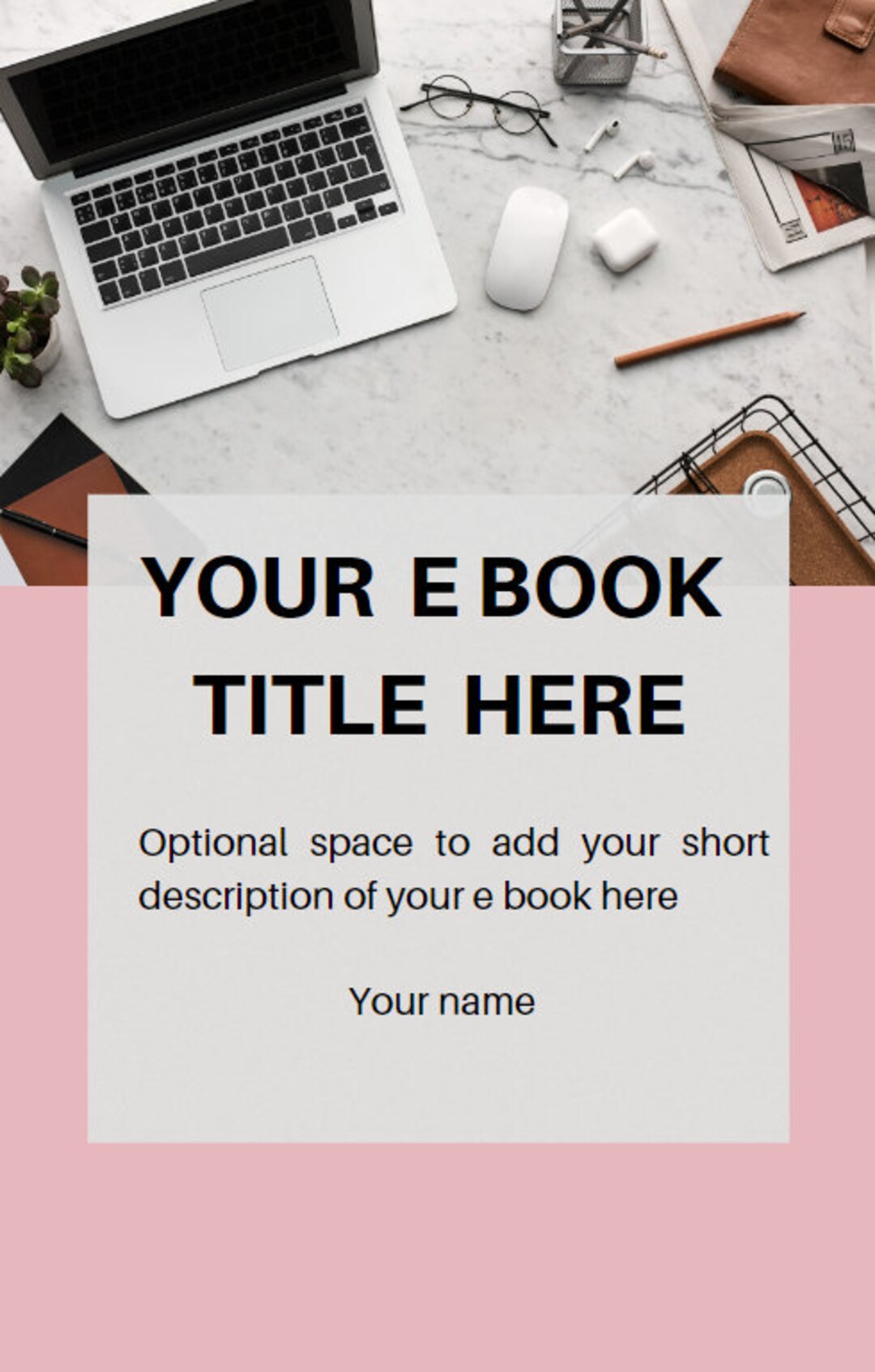 E Book Template Business, Ebook Template Pink, Lead Magnet Template ...