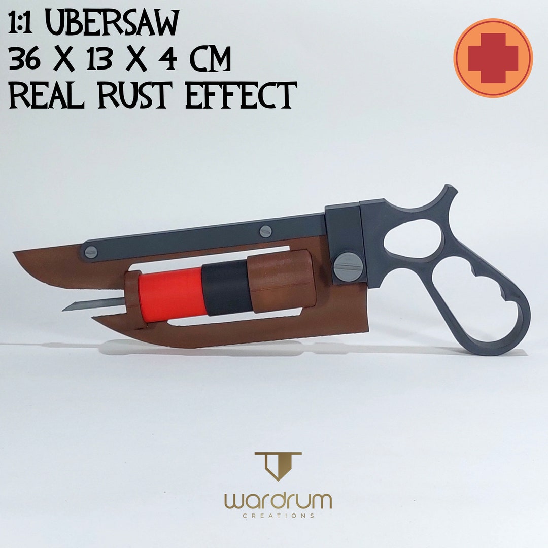 Team Fortress 2 Ubersaw Medic Wapen Prop Cosplay TF2 - Etsy