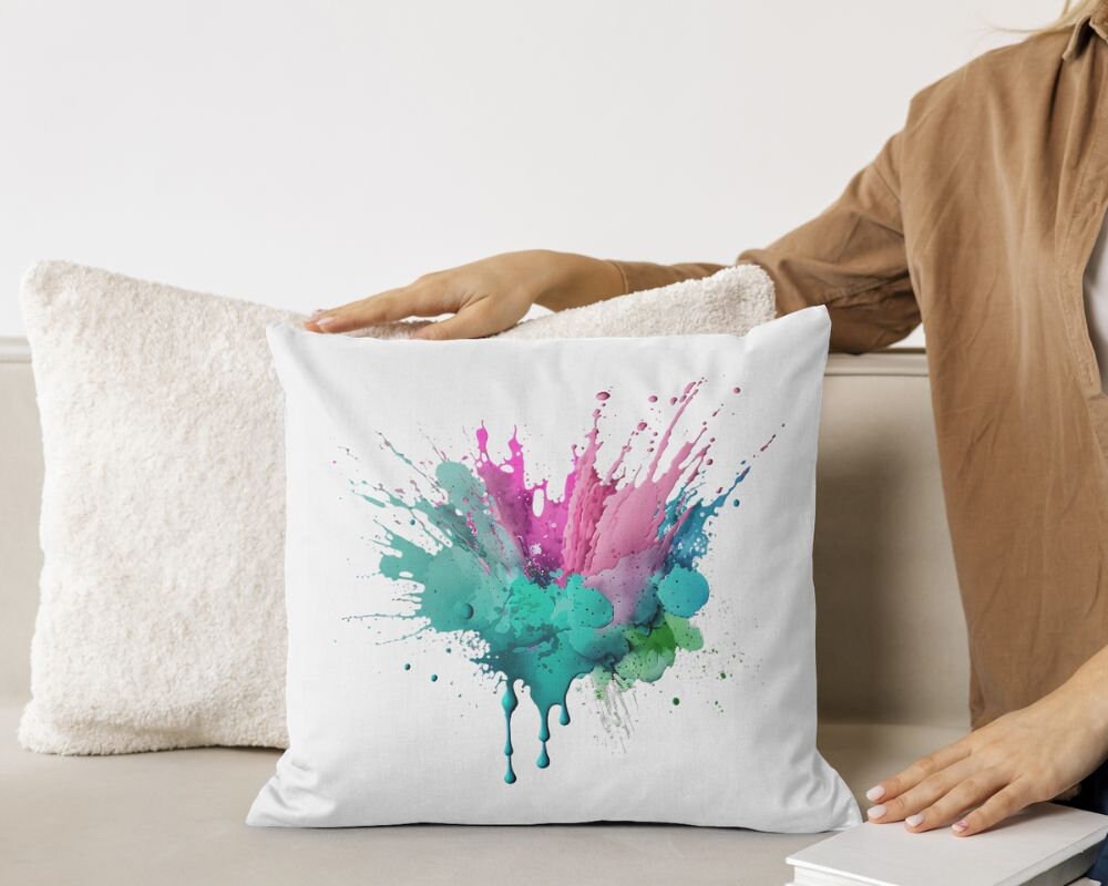 Watercolor Vibrant Splashes Clipart, PNG Transparent Background ...