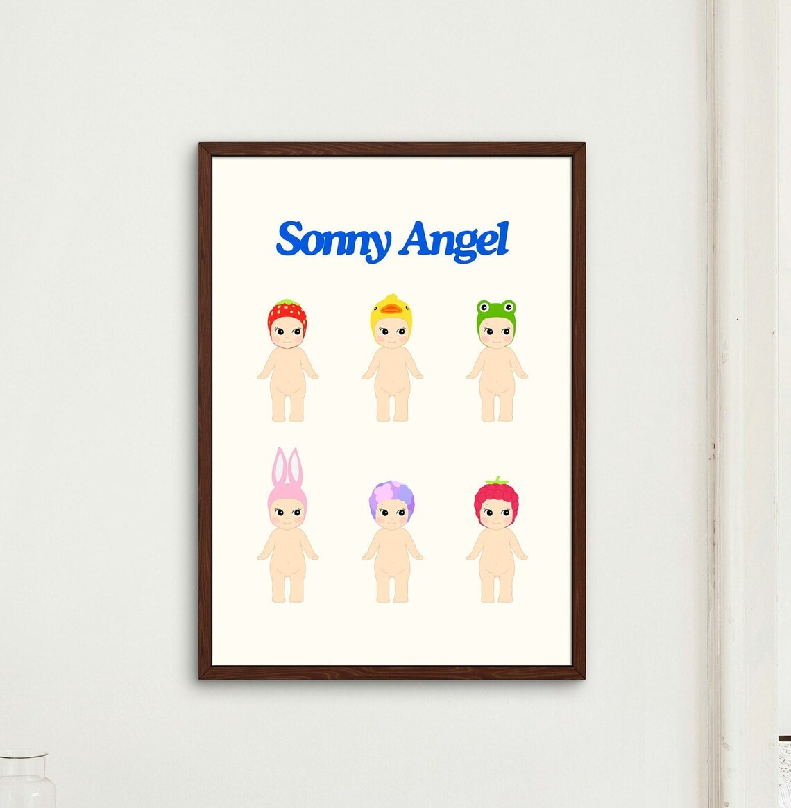 Sonny Angel Poster | Cute Japanese Kewpie Print | Cute Japanese Art ...