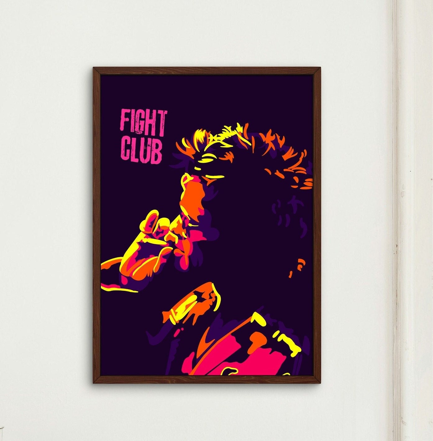 Fight Club Movie Poster | Printable Wall Art | Digital Download | Fight ...