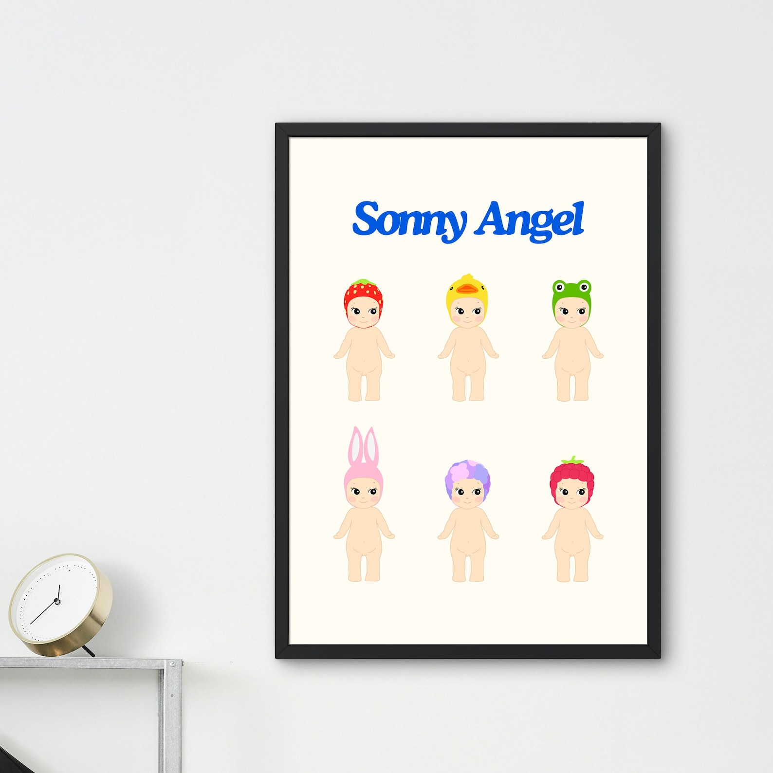 Sonny Angel Poster | Cute Japanese Kewpie Print | Cute Japanese Art ...