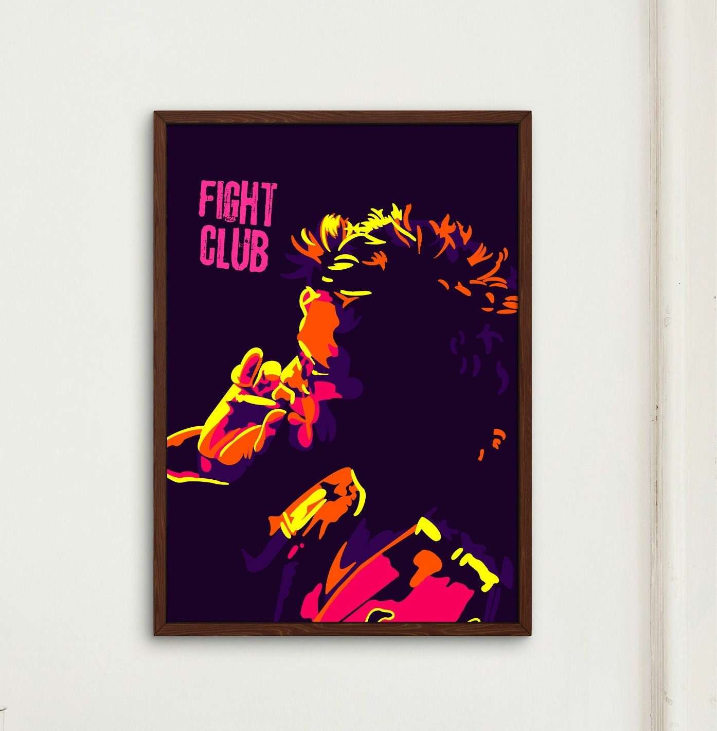 Fight Club Movie Poster Printable Wall Art Digital Download Fight Club ...
