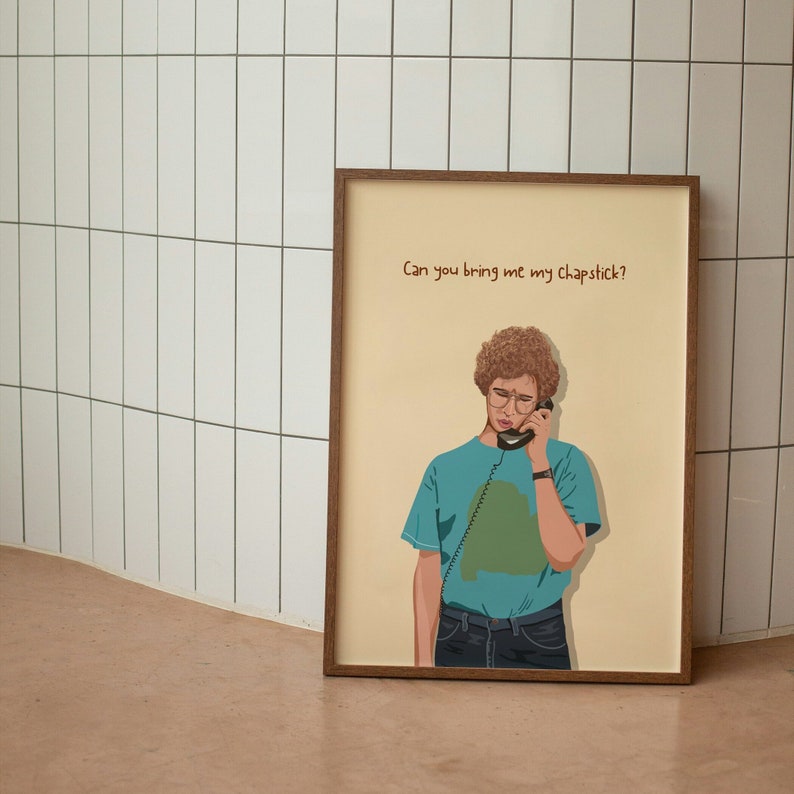 Napoleon Dynamite Movie Poster | Minimalist Movie Poster | Printable ...