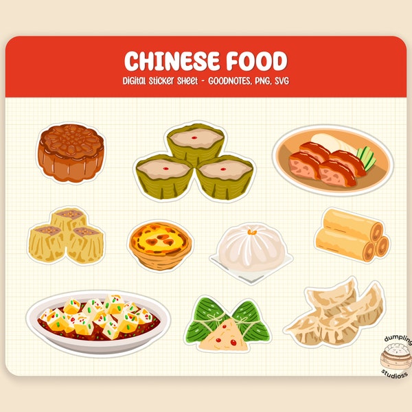 Chinese Food Clipart - Etsy