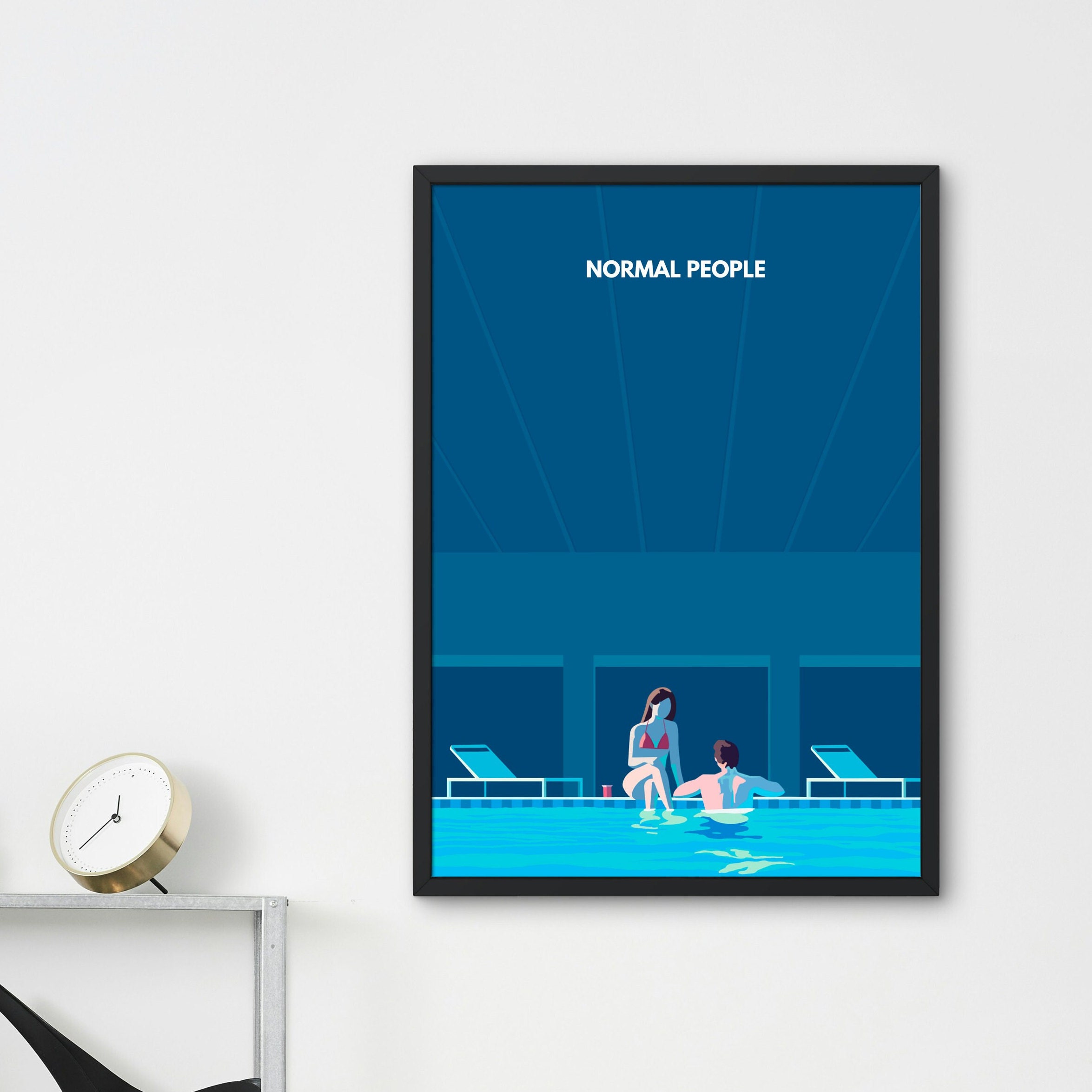 Normal People Poster | Book Poster | Booktok Sally Rooney | Paul Mescal ...