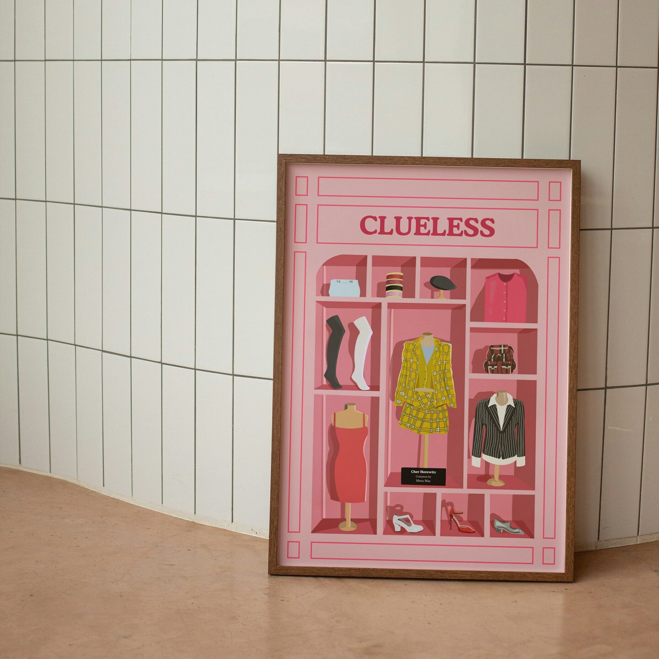 Clueless Movie Poster Printable Wall Art Clueless 1995 Cher Ugh as If ...