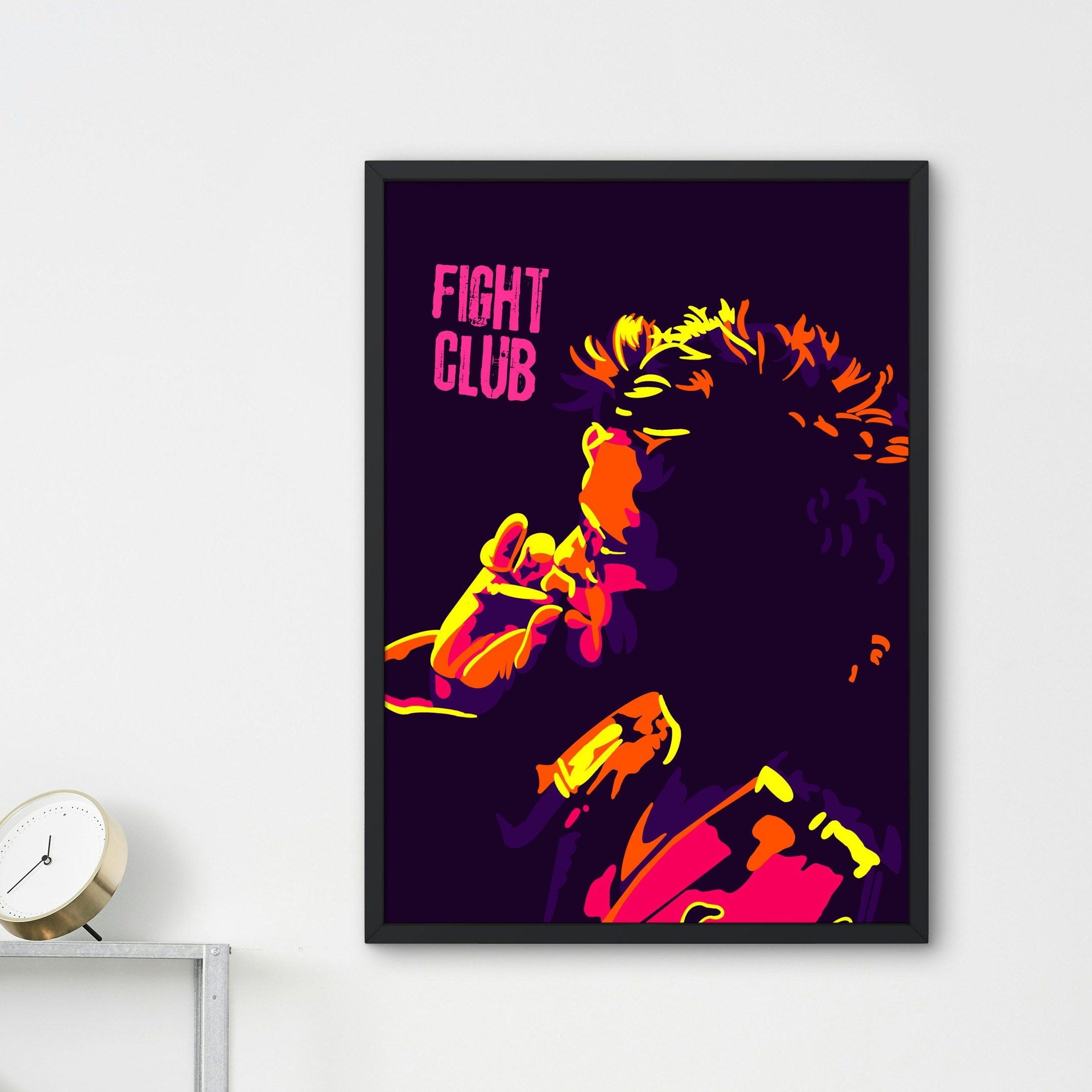 Fight Club Movie Poster Printable Wall Art Digital Download Fight Club ...