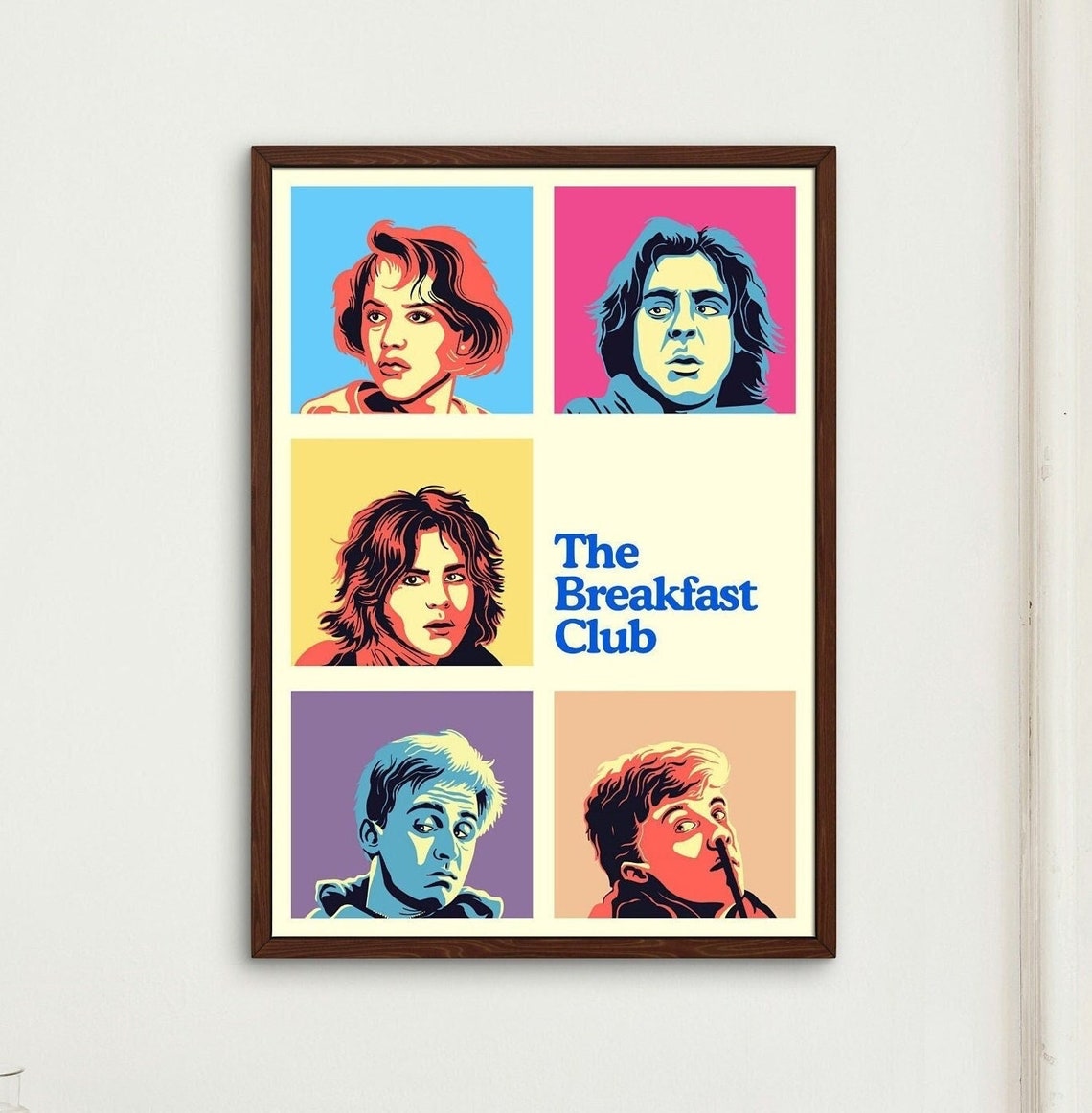 The Breakfast Club Poster | Old Movie Posters | Funny Movie Wall Art ...