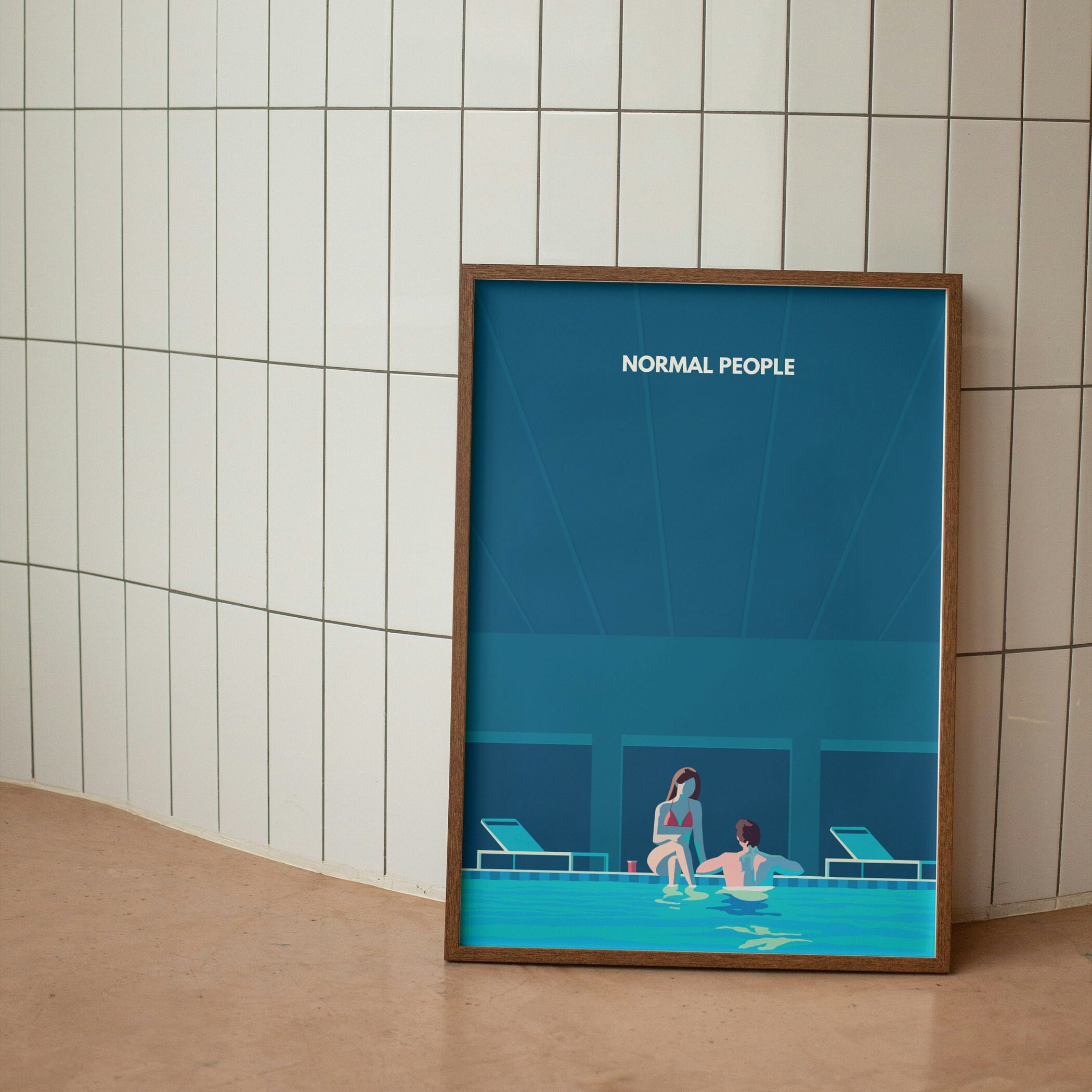 Normal People Poster | Book Poster | Booktok Sally Rooney | Paul Mescal ...