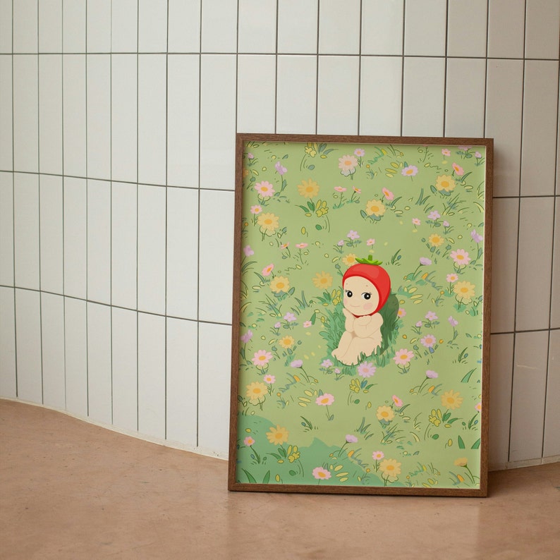 Sonny Angel Poster | Cute Kewpie Print | Cute Japanese Art Print ...