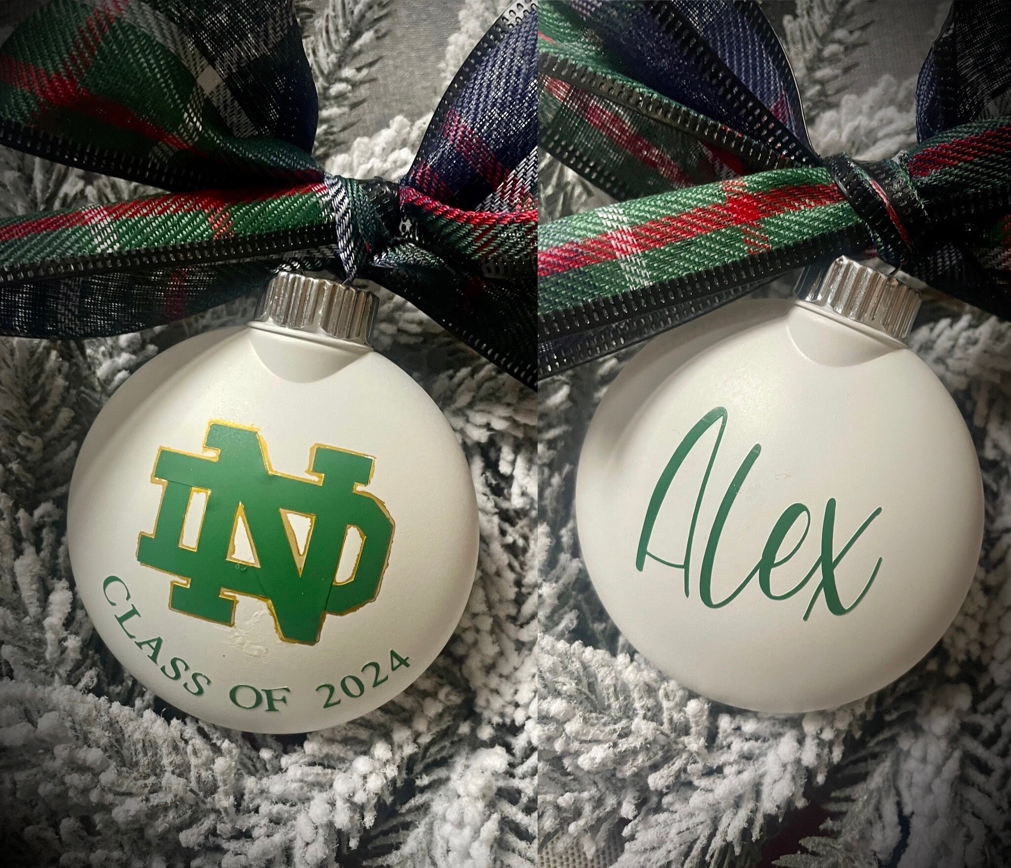 Logo Class of Christmas Ornaments - Etsy