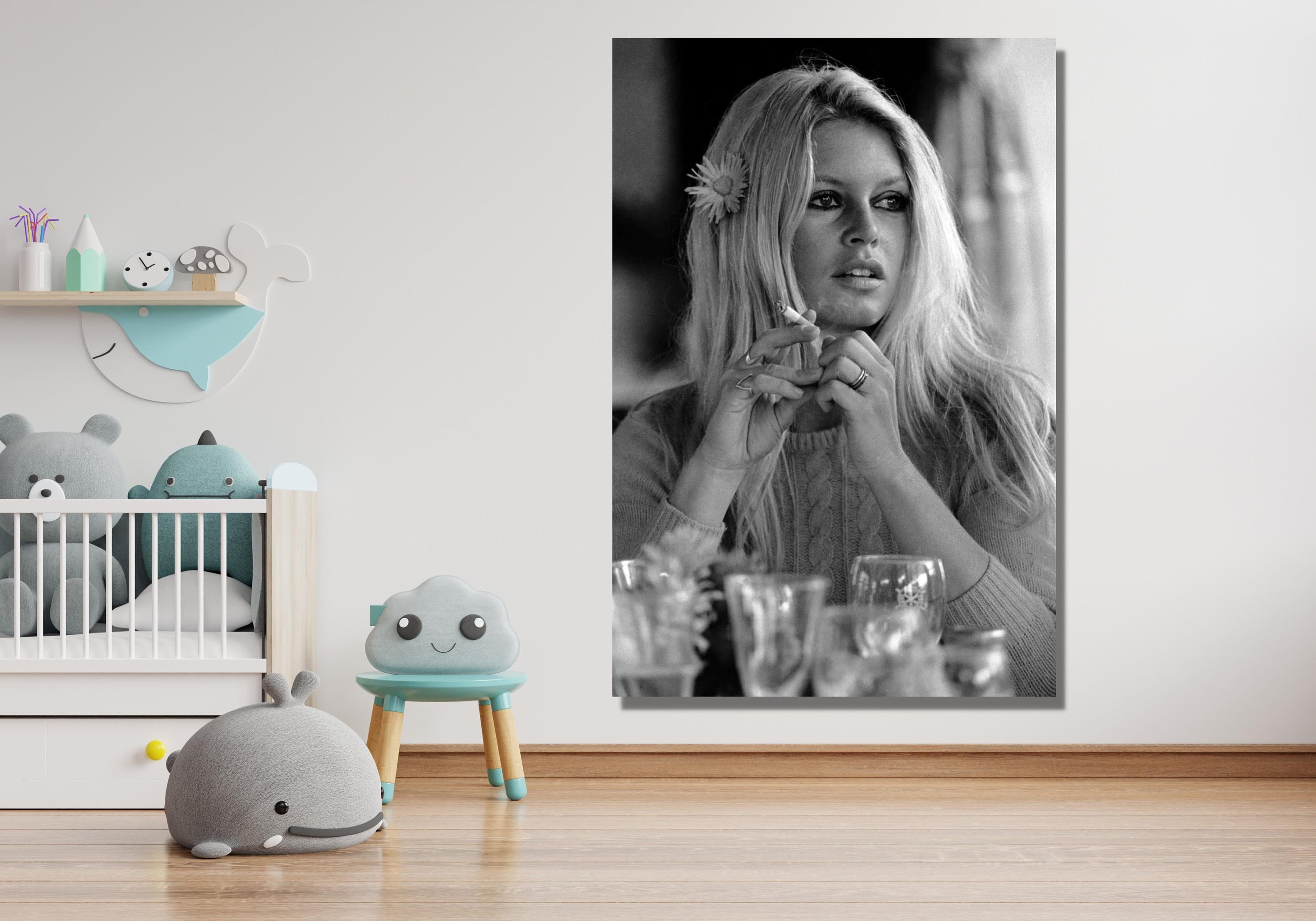 Brigitte Bardot Poster, Brigitte Bardot Wall Art sold by Paradoxical ...