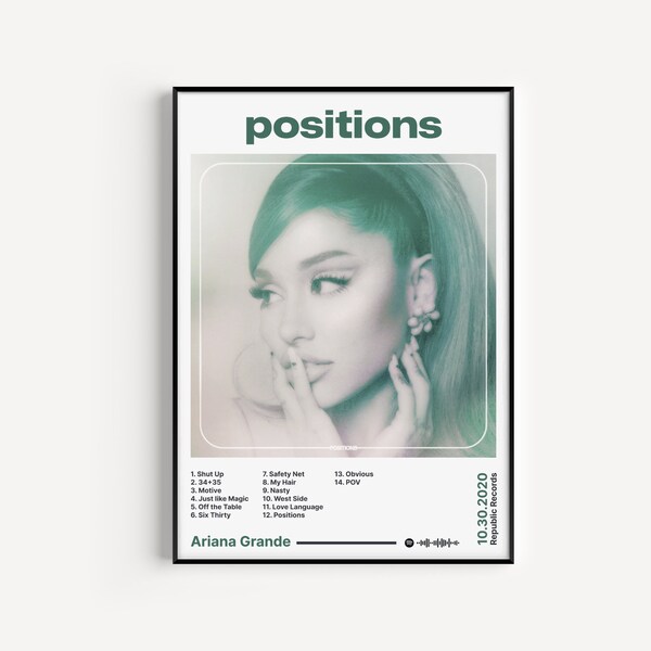 Ariana Grande Poster - Etsy