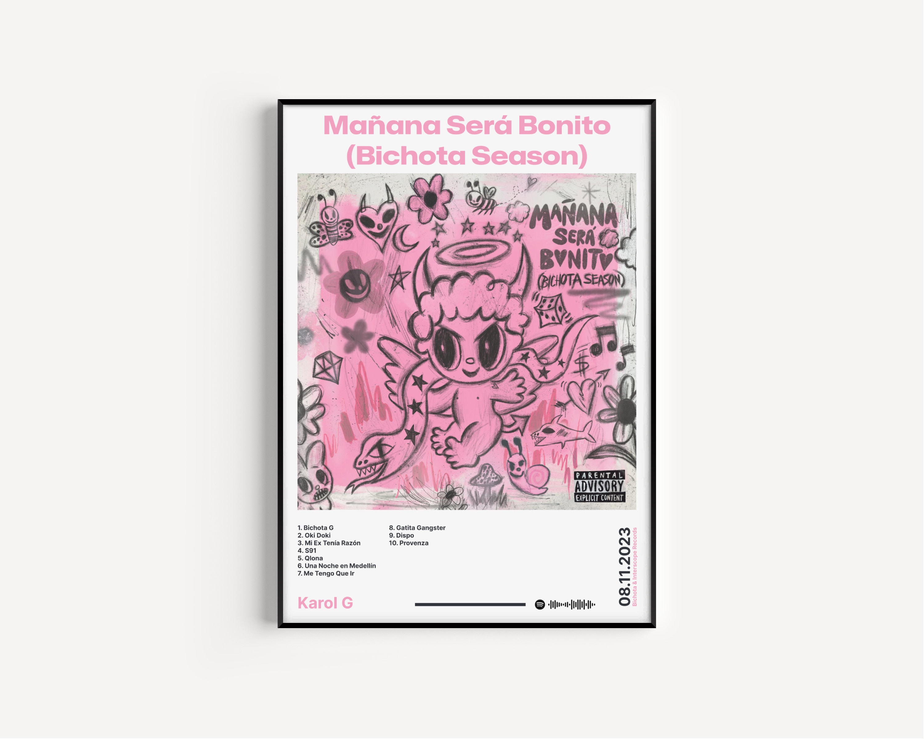 Karol G - Maana Ser Bonito (Bichota Season) | Digital Album Poster ...