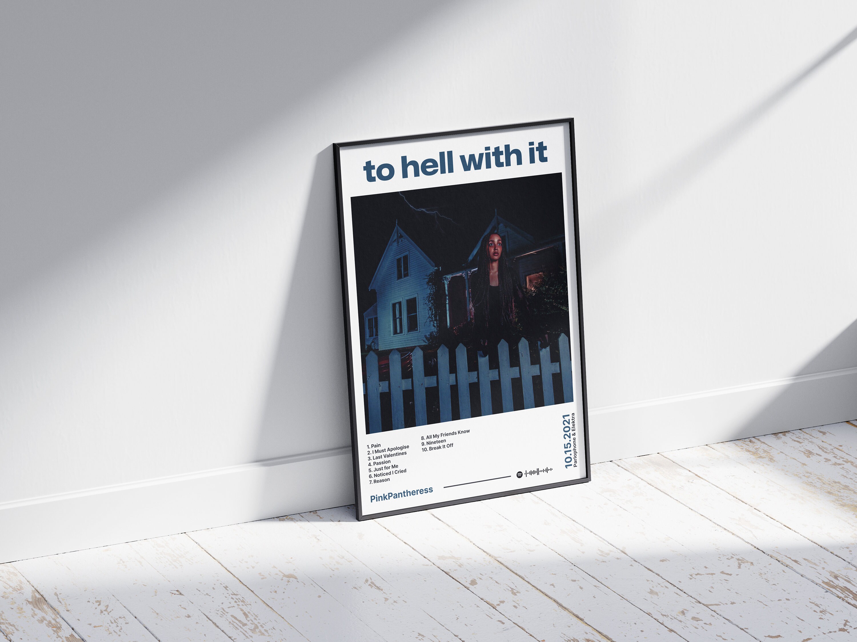 PinkPantheress - to hell with it | Printable Album Poster sold by ...