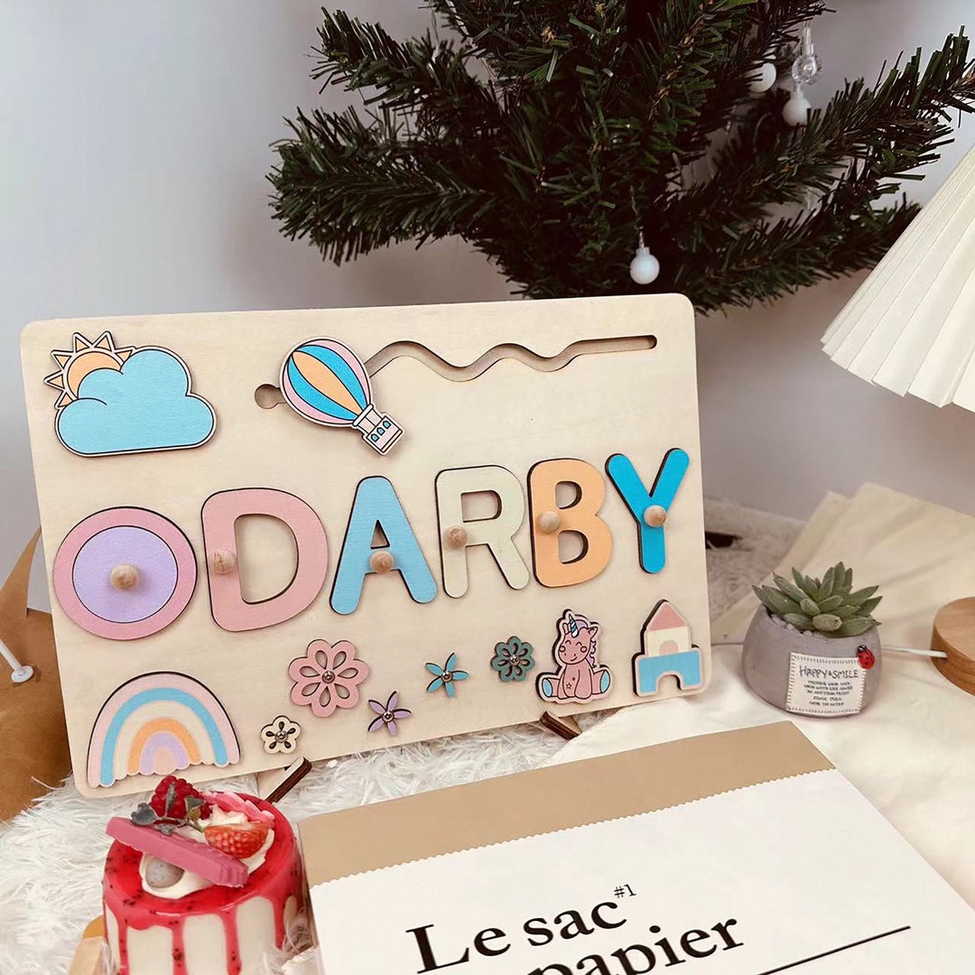 Children's Building Block Puzzle Hands-on Brain - Etsy