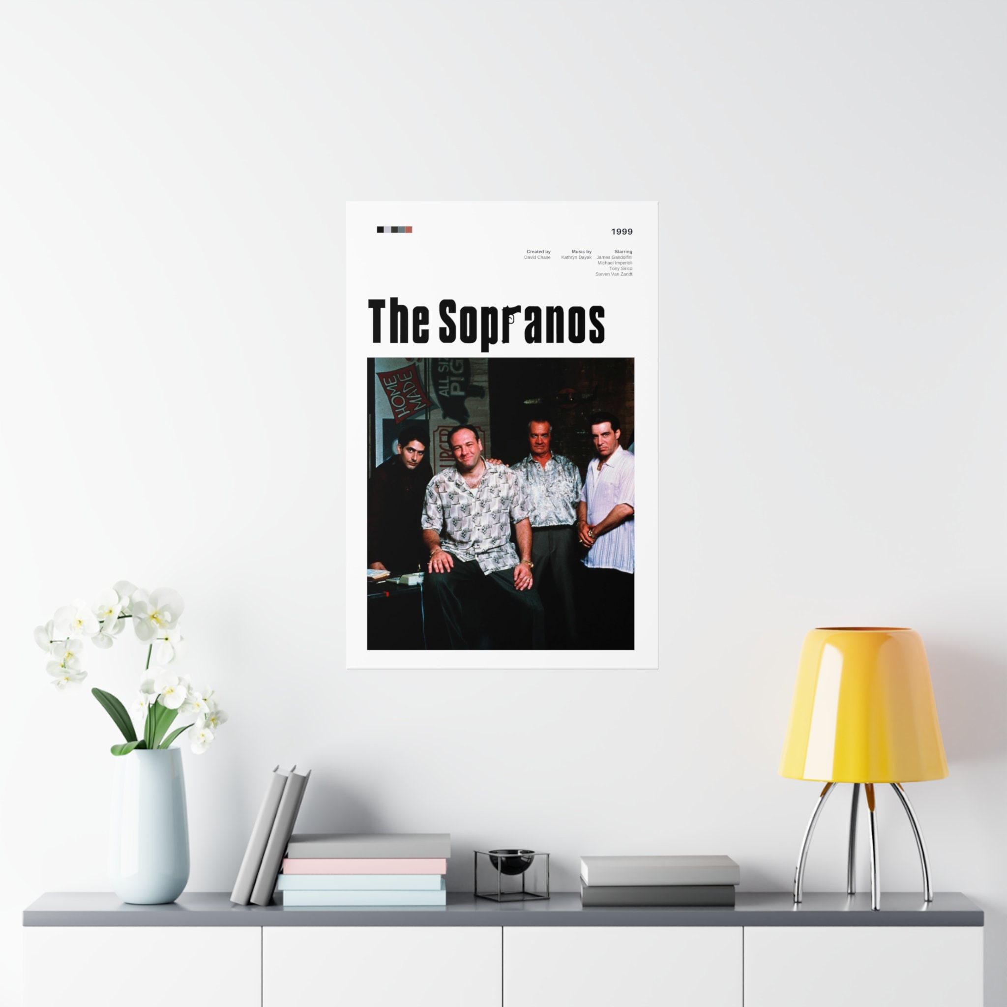 The Sopranos Poster , Tony soprano Premium Matte Vertical Poster sold ...