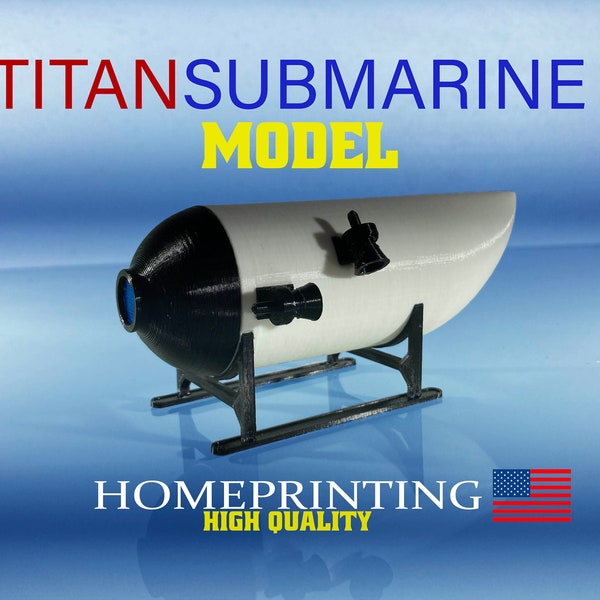 Submersible Titanic Model - Etsy
