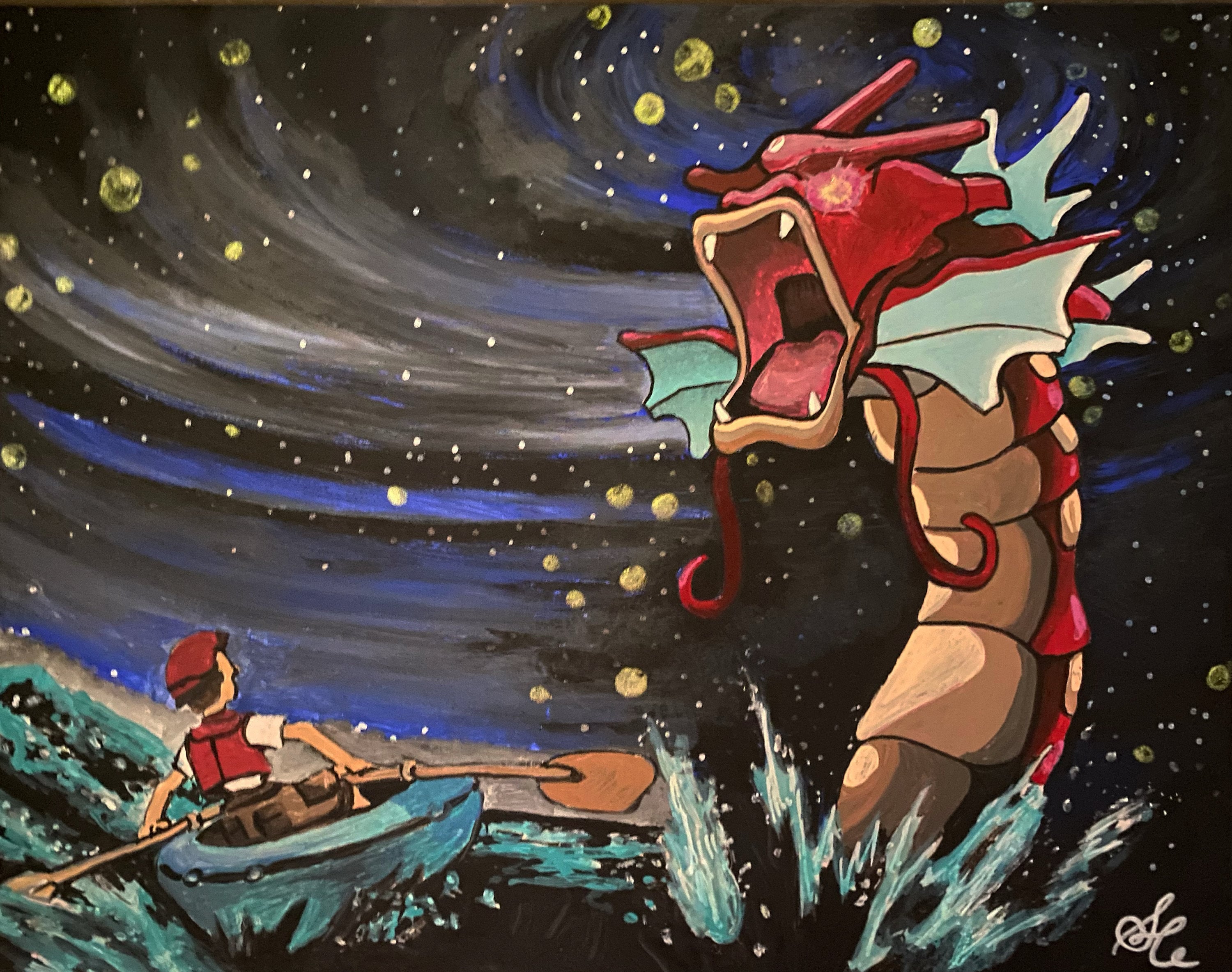 Pokémon Textured Paintings - Etsy