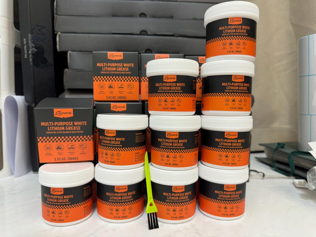 Multi Purpose White Lithium Grease 3.52 (100g) Food Grade - Etsy
