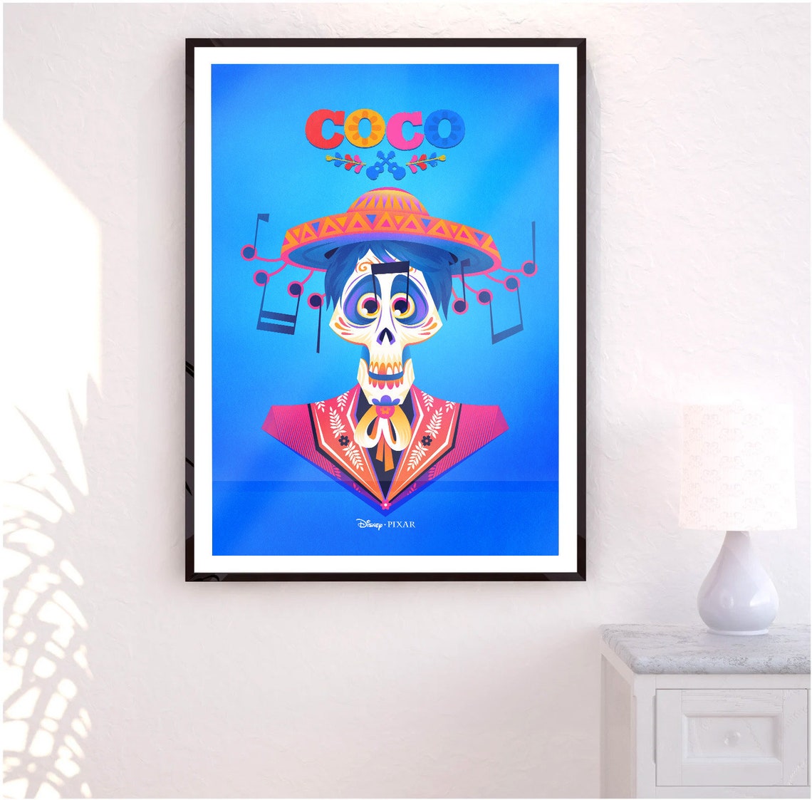 Affiche Illustrée Du Film Coco De Pixar, Décoration Murale - Etsy