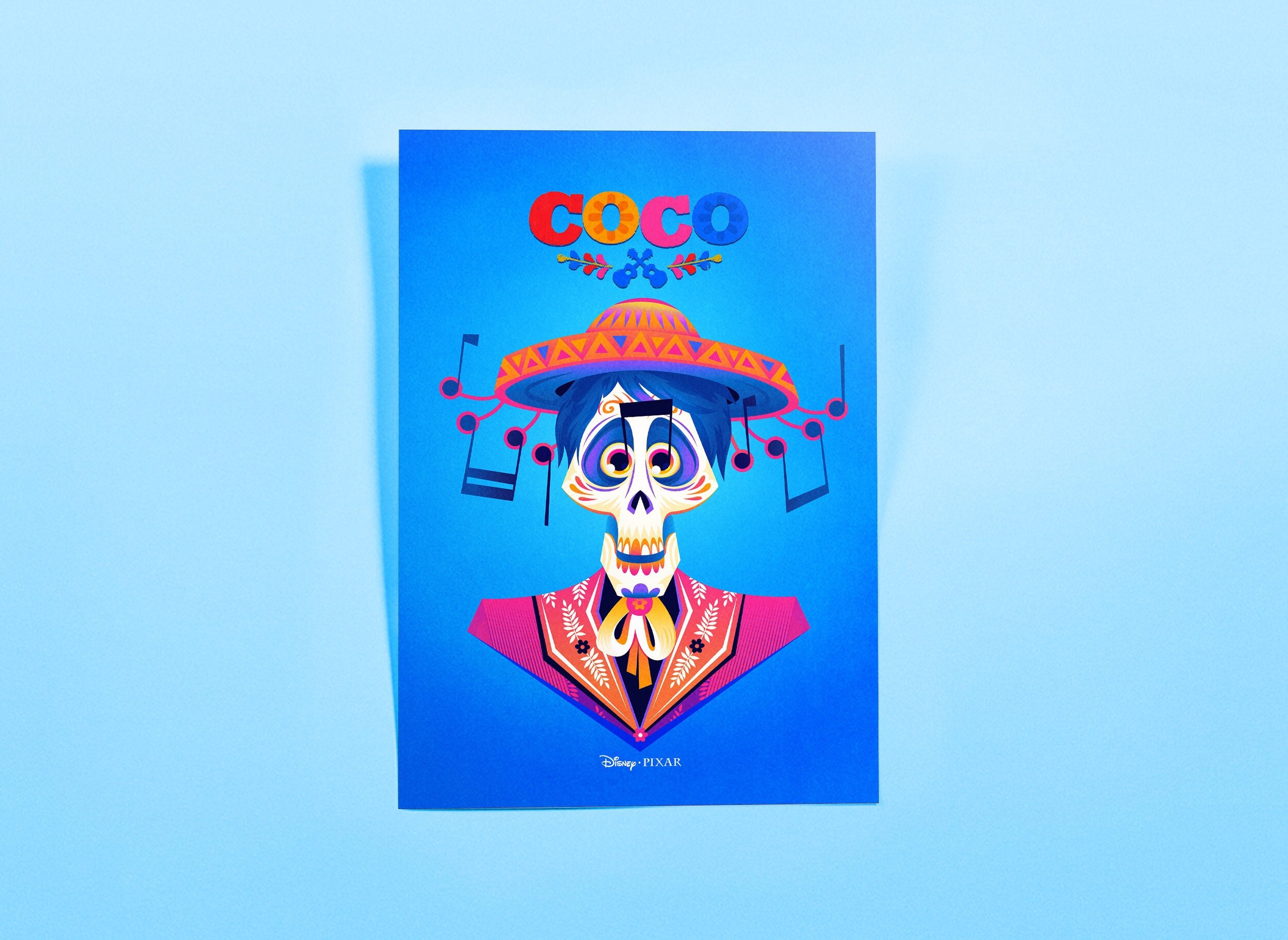 Affiche Illustrée Du Film Coco De Pixar, Décoration Murale - Etsy