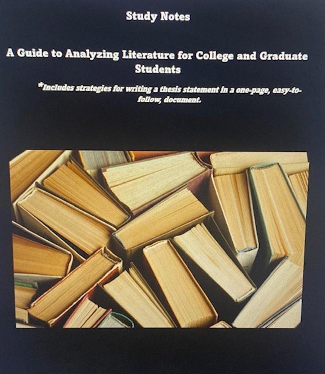 Literature Study Notes/guide for English and Literature Students ...