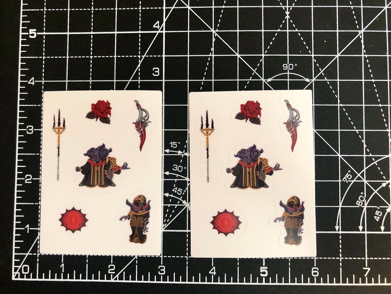 Mohgwyn Dynasty Elden Ring Mini Sticker Sheet - Etsy