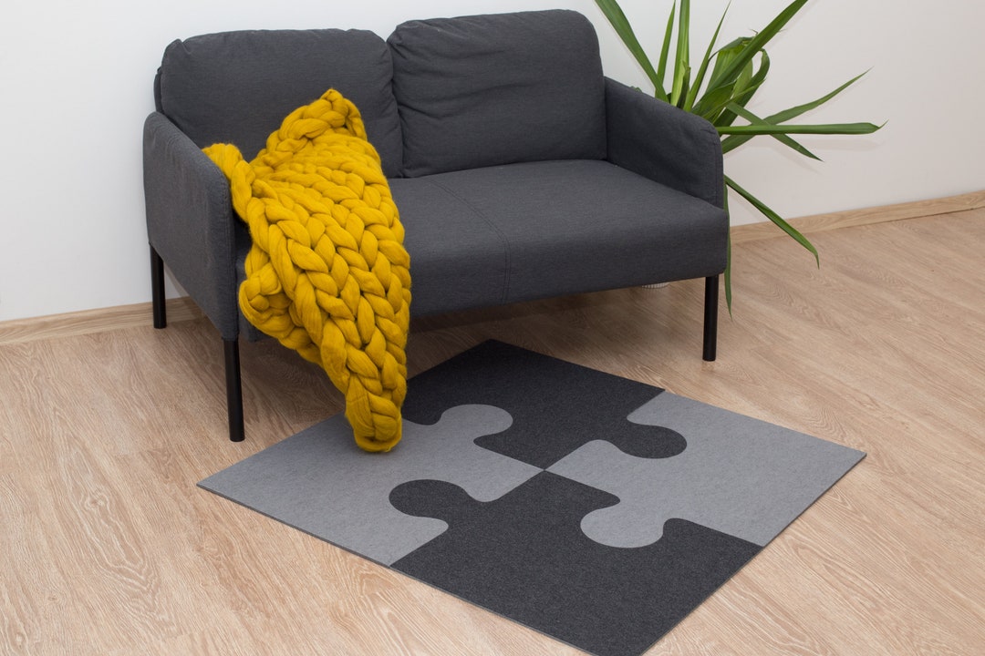 Felt Puzzle Rug, Puzzle Rug , Children Rug, Carpet , Kids Room Carpet ...