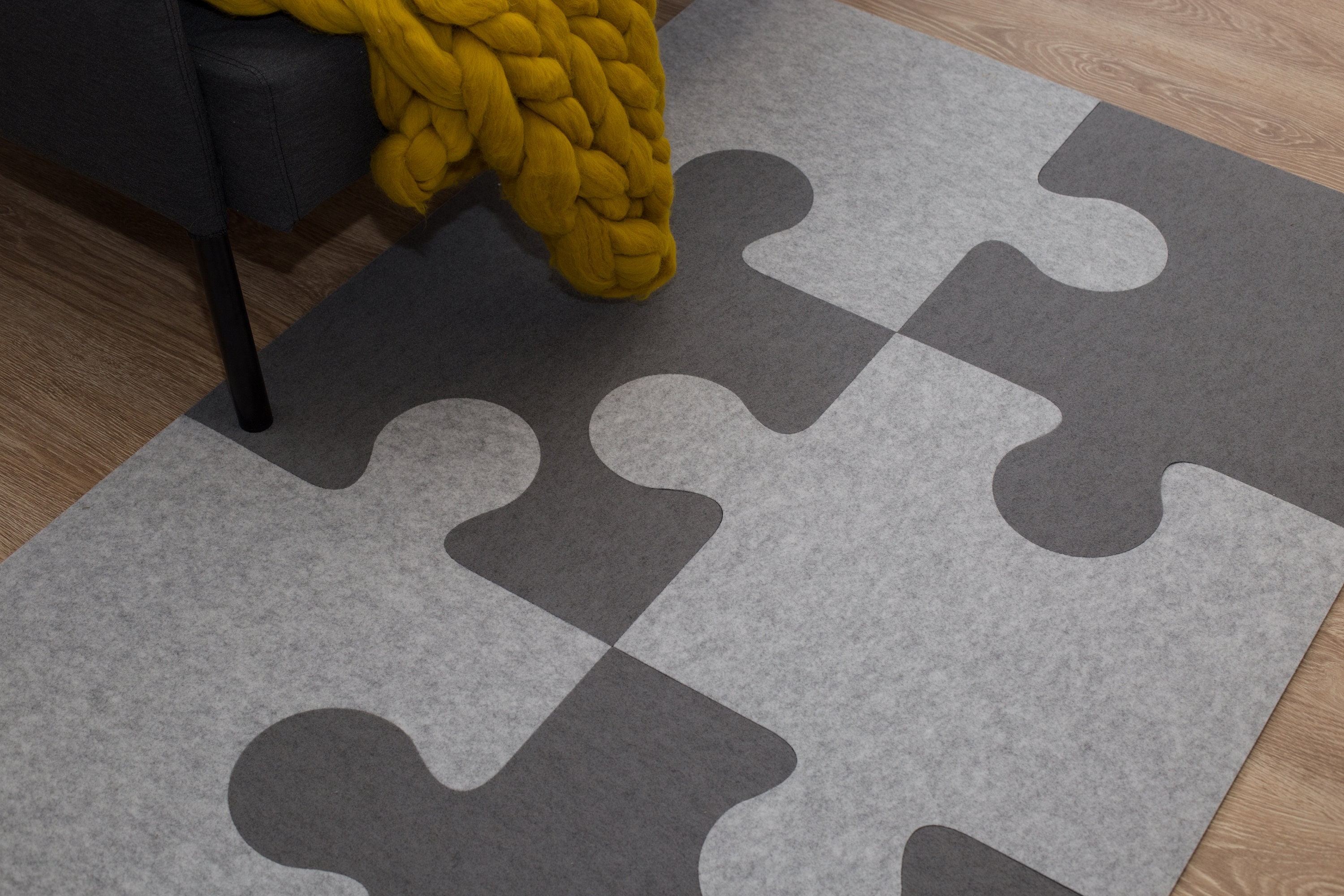 Felt Puzzle Rug, Rug for Children, Carpet for Children , Puzzle Carpet ...