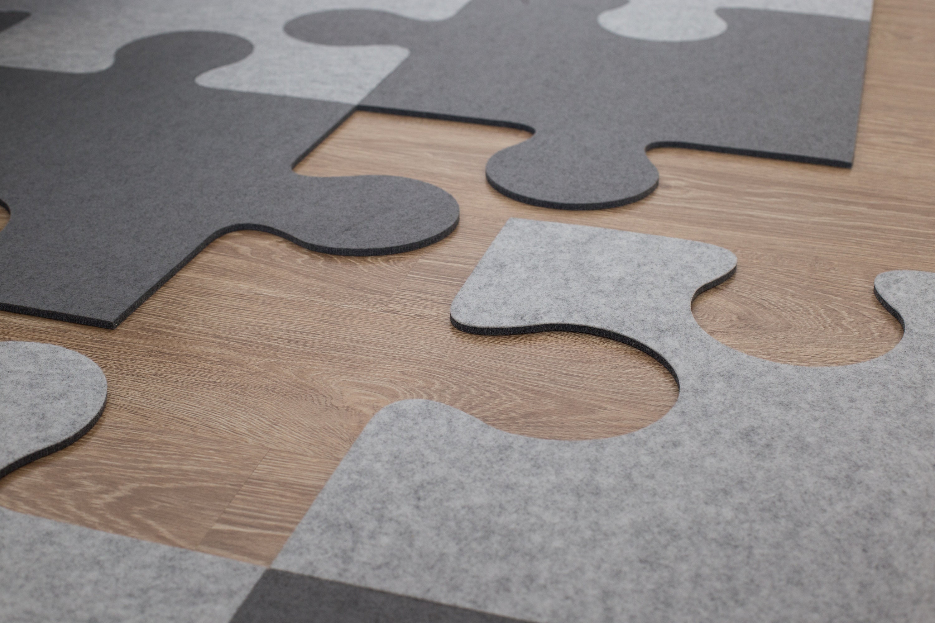 Felt Puzzle Rug, Rug for Children, Carpet for Children , Puzzle Carpet ...