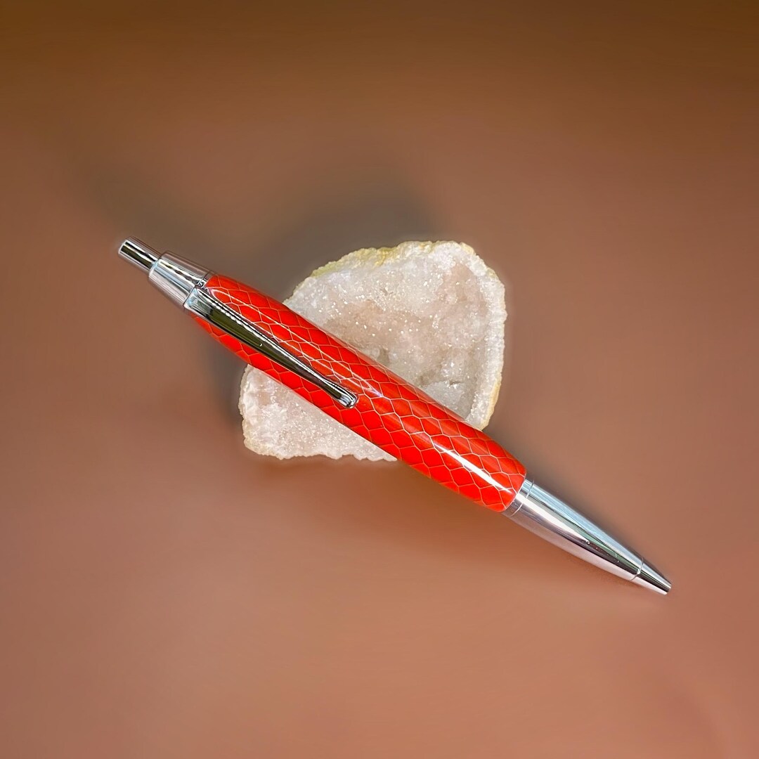 Duraclick Red Honeycomb Pen - Etsy