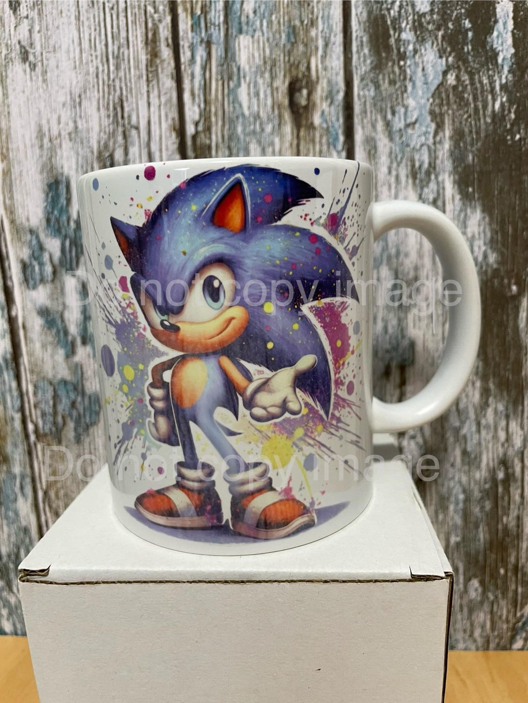 Unofficial Sonic the Hedgehog Mug, Mugs, Sonic Mugs, Mug Gifts, Sonic ...