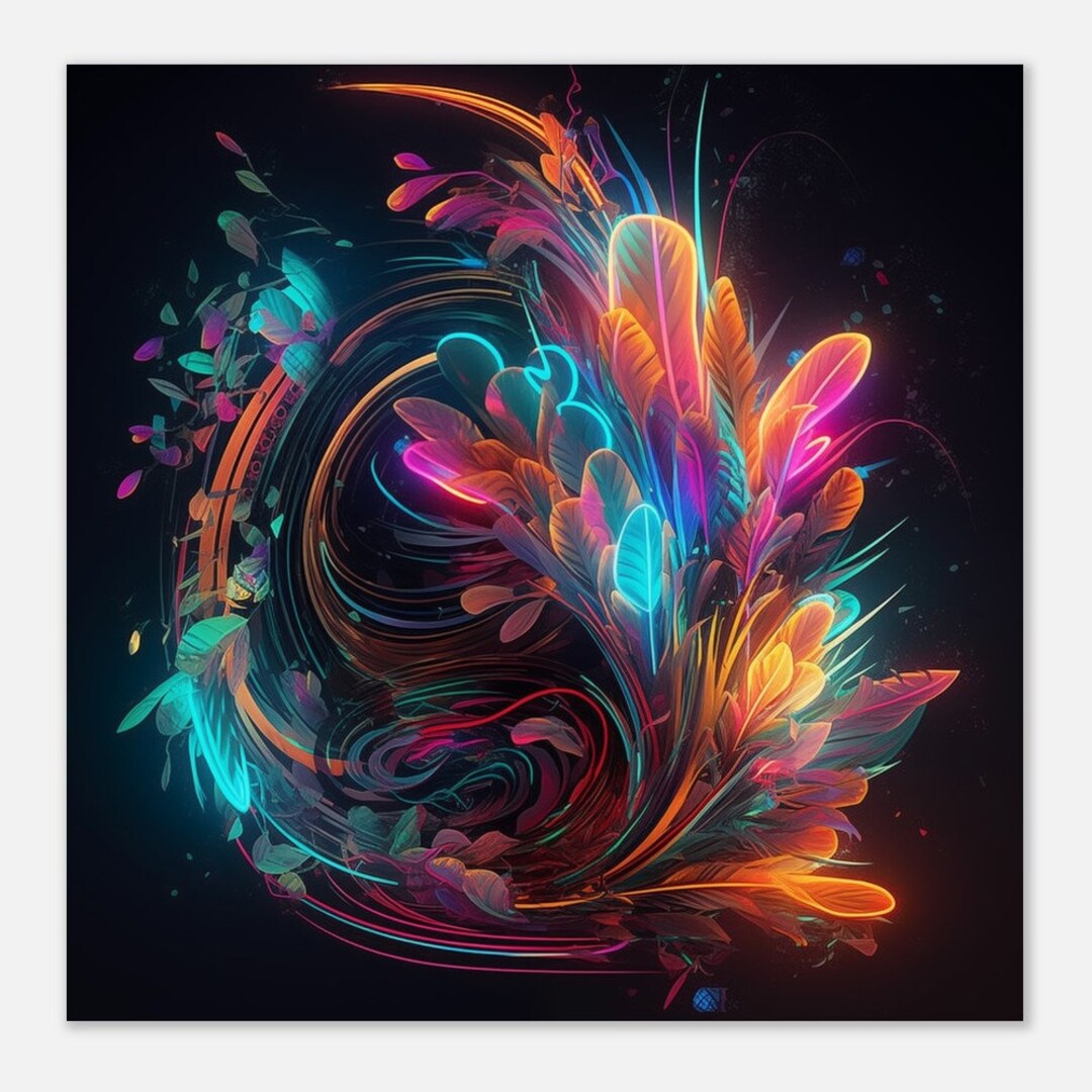 Vibrant Vortex - Etsy