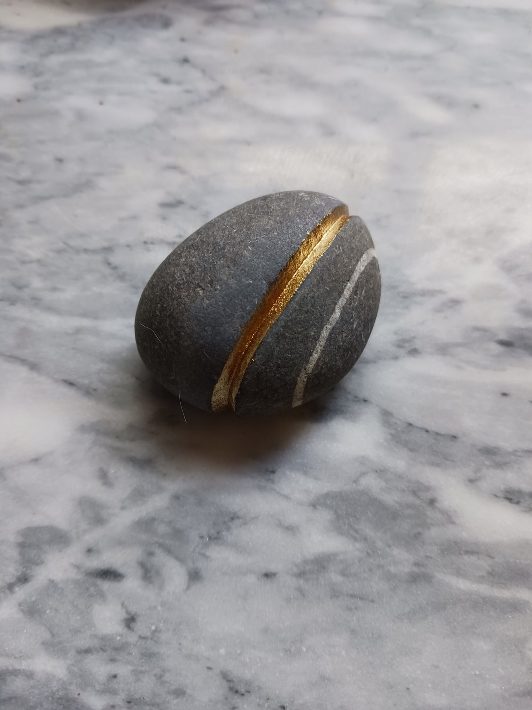 Art Object Handmade Gift Abstract Pebble Art - Etsy