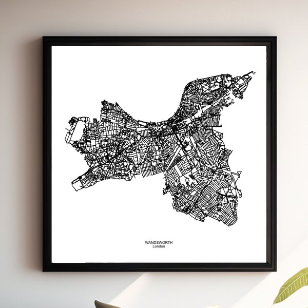 London Map Print - Etsy