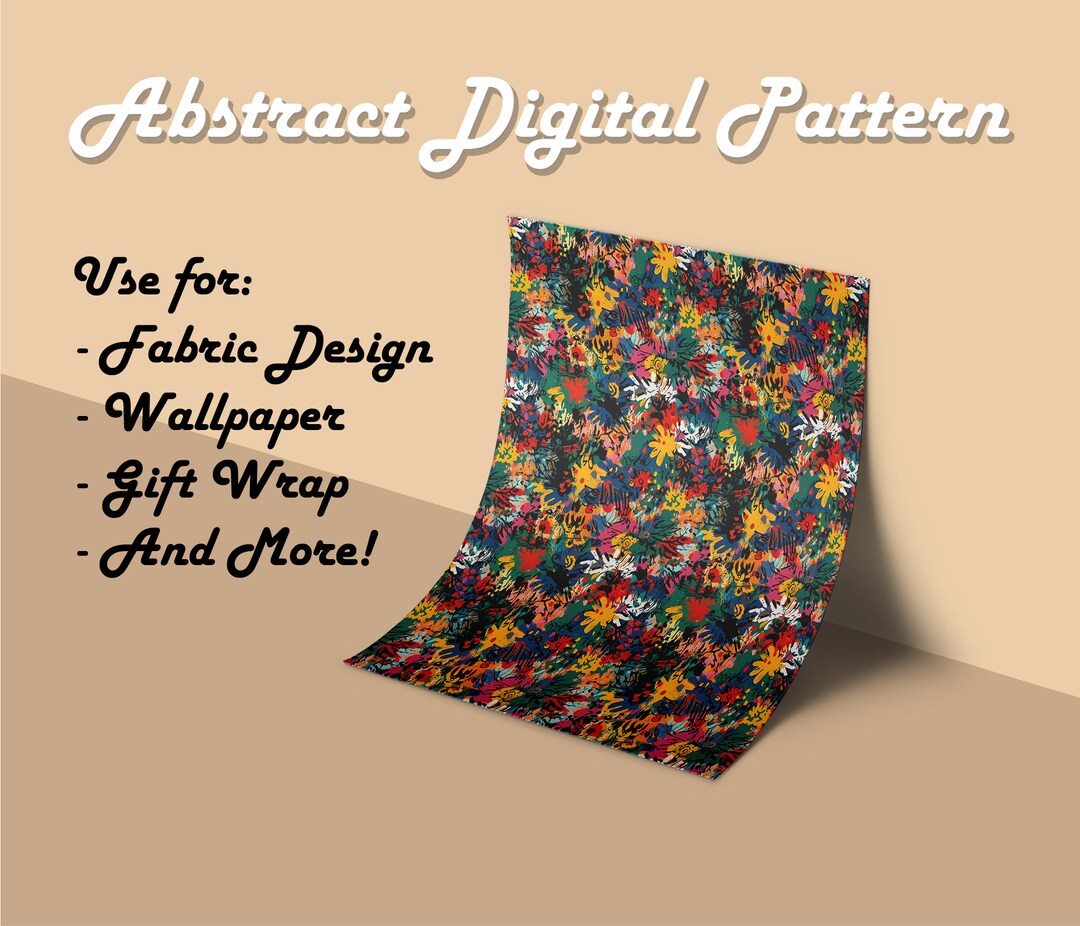 Abstract Digital Pattern, Commercial Use, Digital Paper, Seamless ...