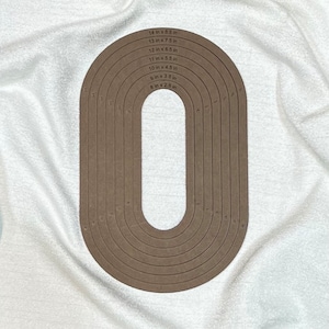 Original Oblong Stained Glass Layout Frame, Pill Shape Stained Glass ...