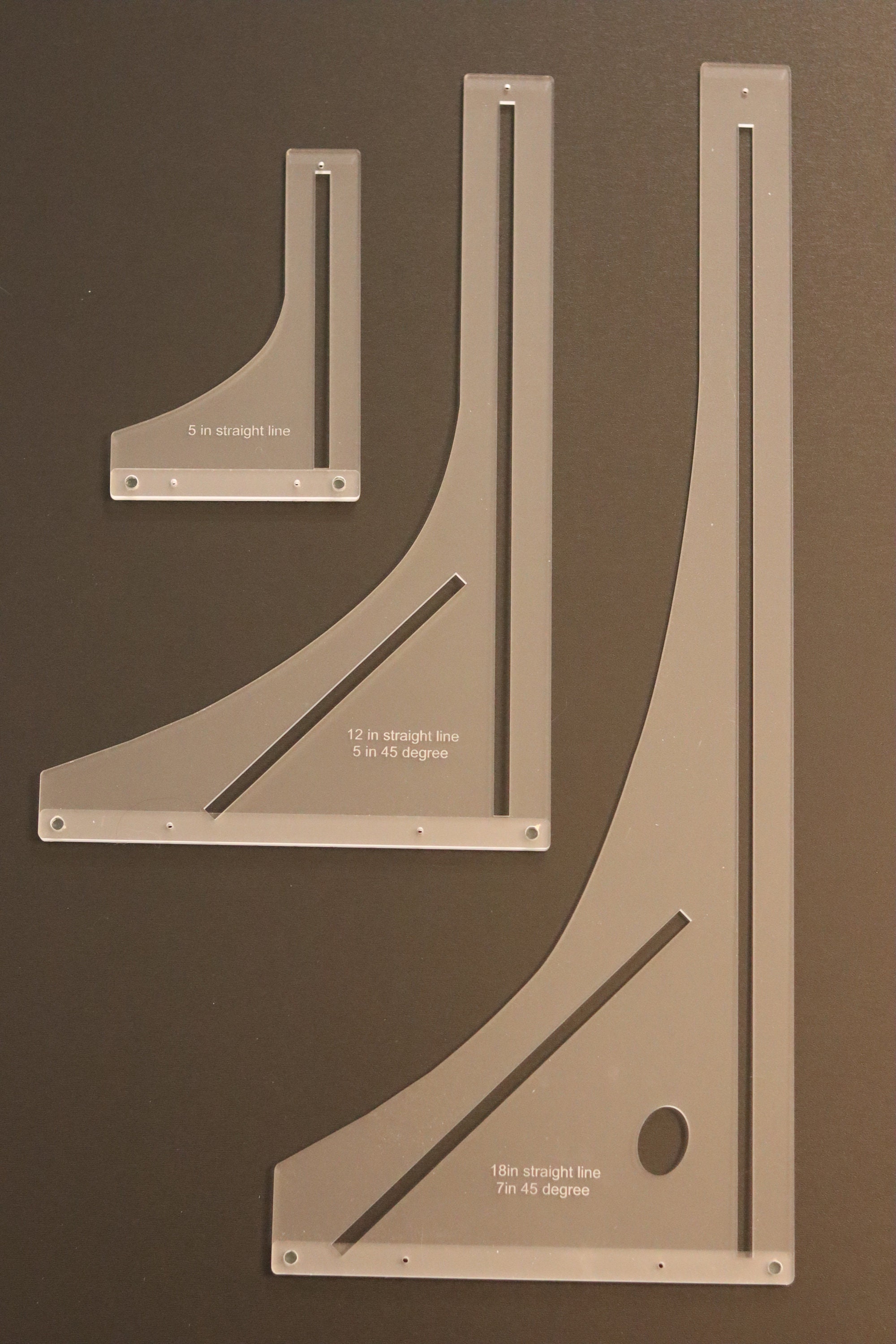 12 Inch Straight Line Cutting Jig, Stained Glass Cutting Aid, Stained ...