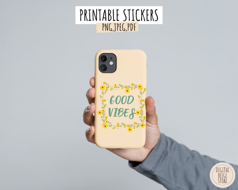 Yellow Motivational Quotes Printable, Stickers Yellow Motivational ...