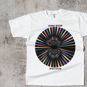 Sonic Boom Spectrum Tshirt - Etsy