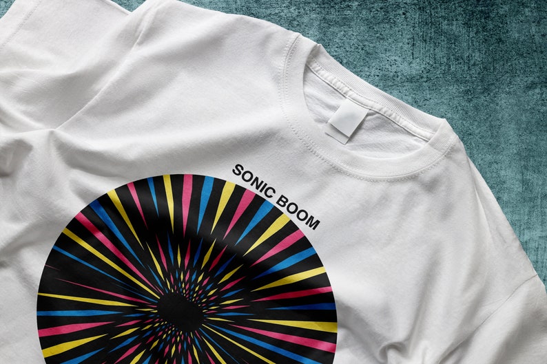 Sonic Boom Spectrum Tshirt - Etsy