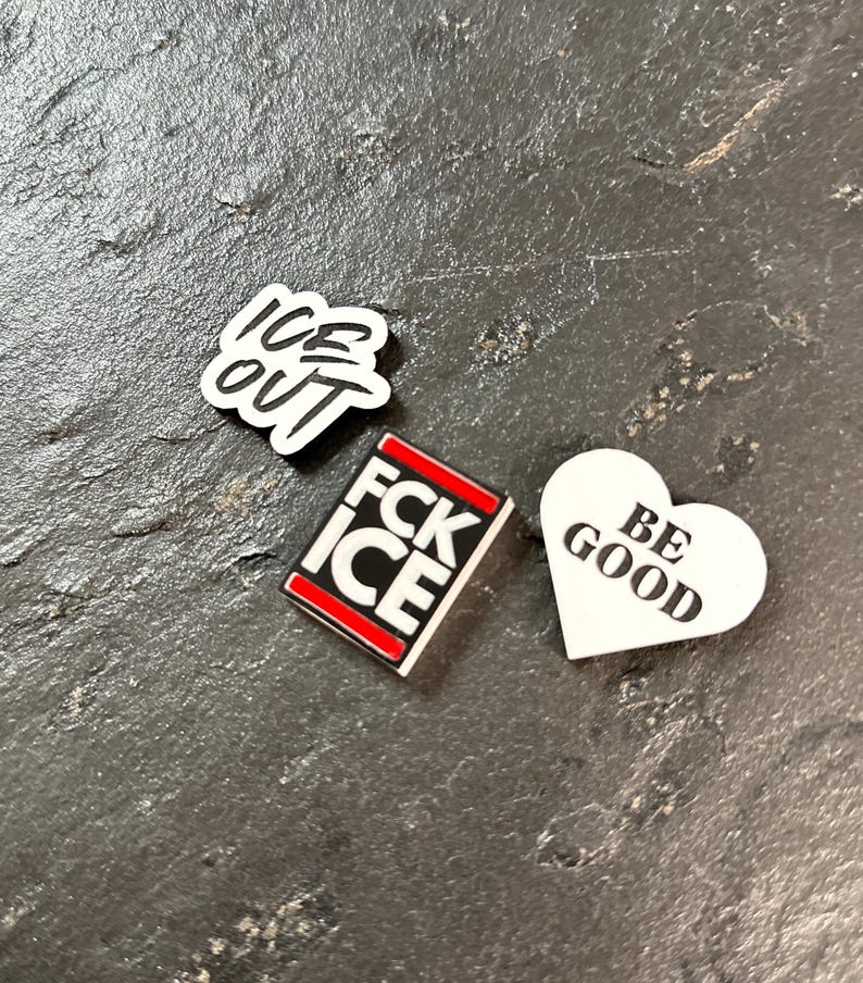 ICE OUT Pin Bundle (3 Pins) | Be Good Pin | FCK Ice Pin - Etsy