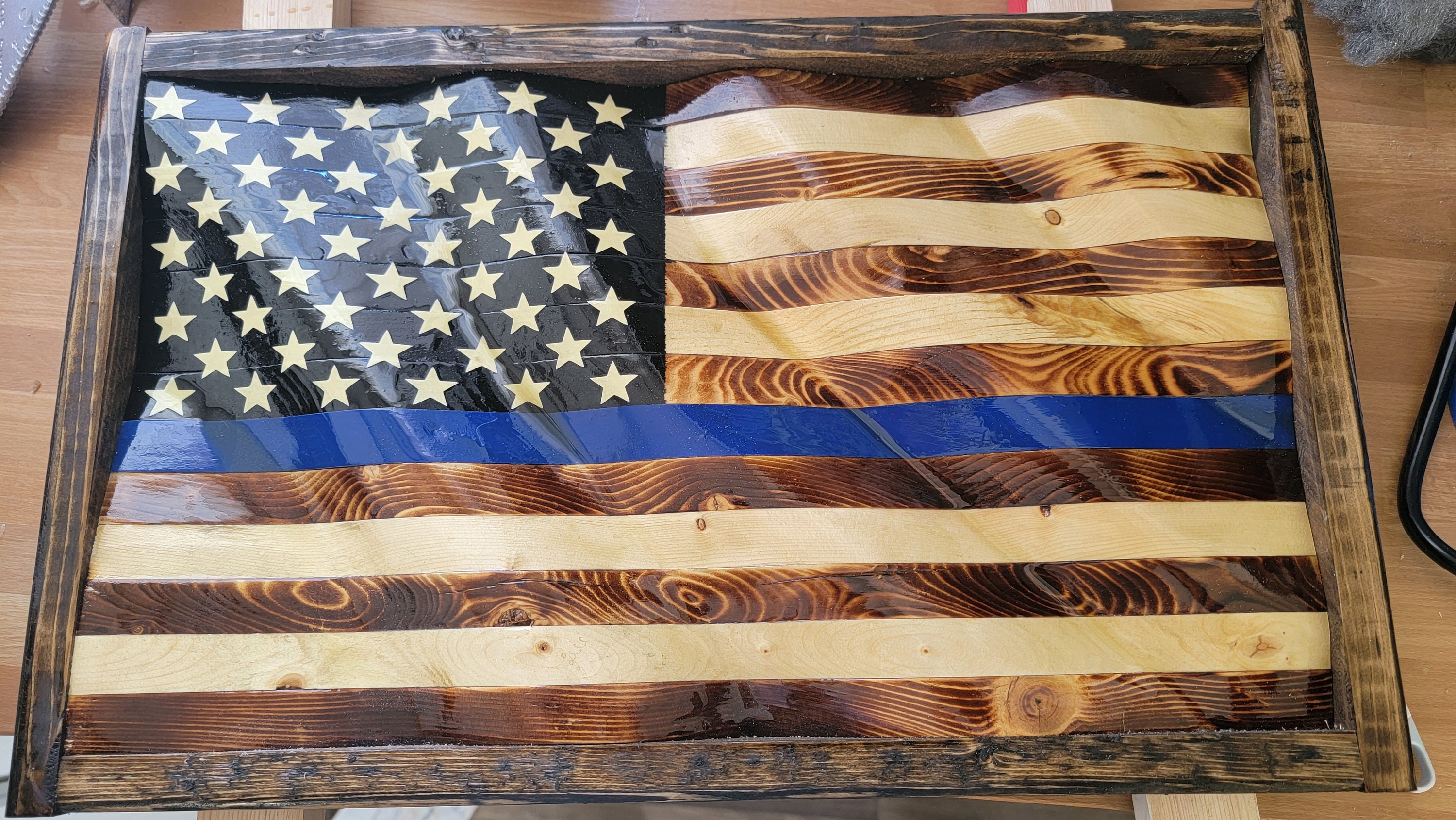 Hand Made Waving American Flags - Etsy