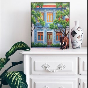 Elegance Enshrined Peranakan Haven - Printable Wall Art - Etsy